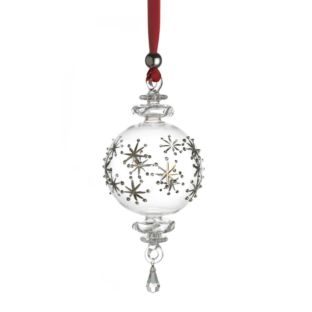 925 silver crystal Christmas tree bauble - DOGALE - Cicala.it